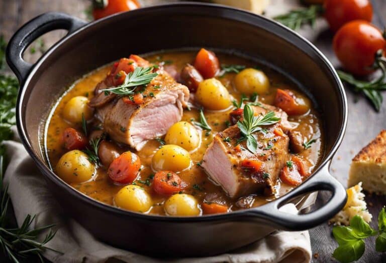 Rôti de porc à la milanaise en cocotte : recette traditionnelle italienne