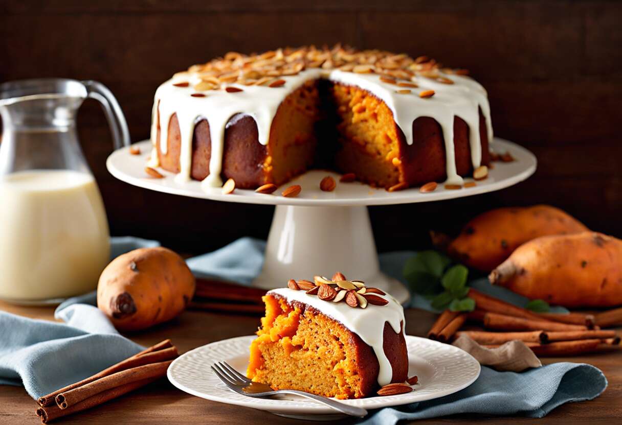Recette facile de gâteau à la patate douce : un délice végétarien