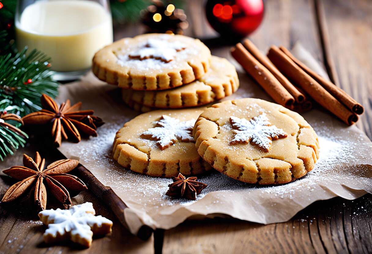 Sablés de Noël aux épices : recette facile et gourmande