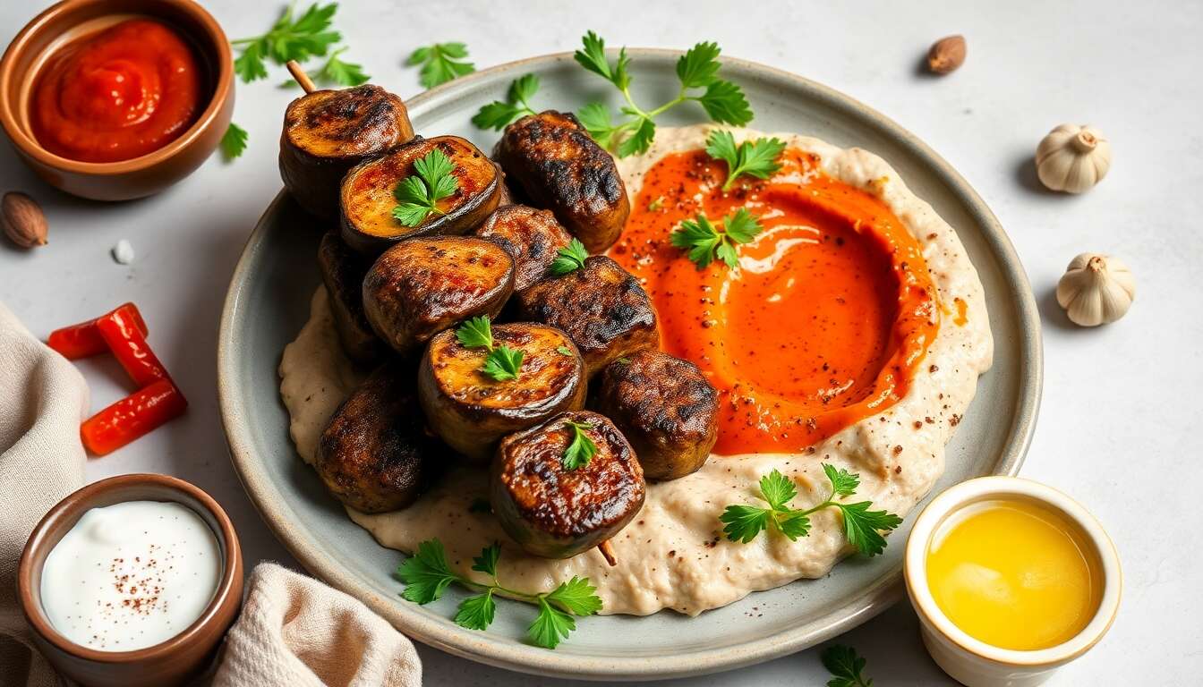 Aubergines et kefta : une alliance gourmande unique