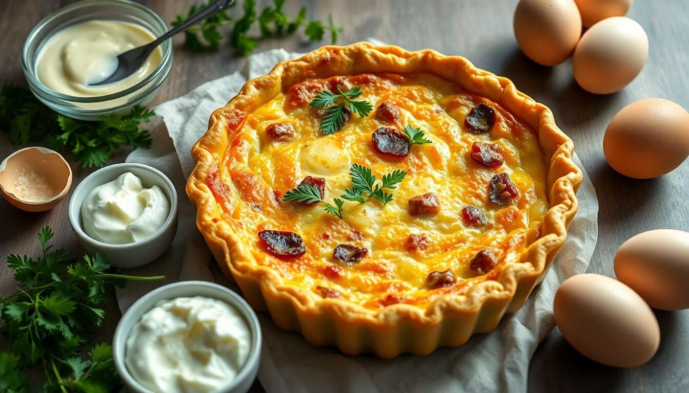 Délectation en cuisine : conseils pour réussir une quiche lorraine